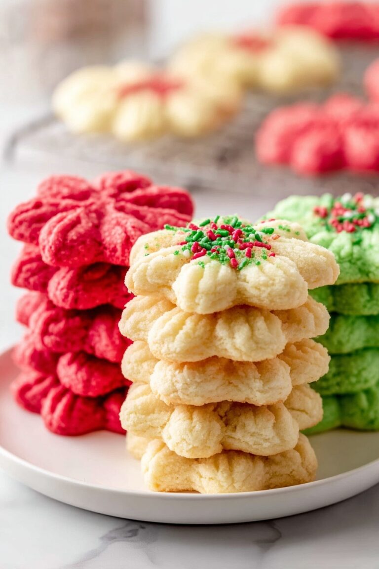 Cream Cheese Spritz Cookies Recipe | Buttery & Delightful